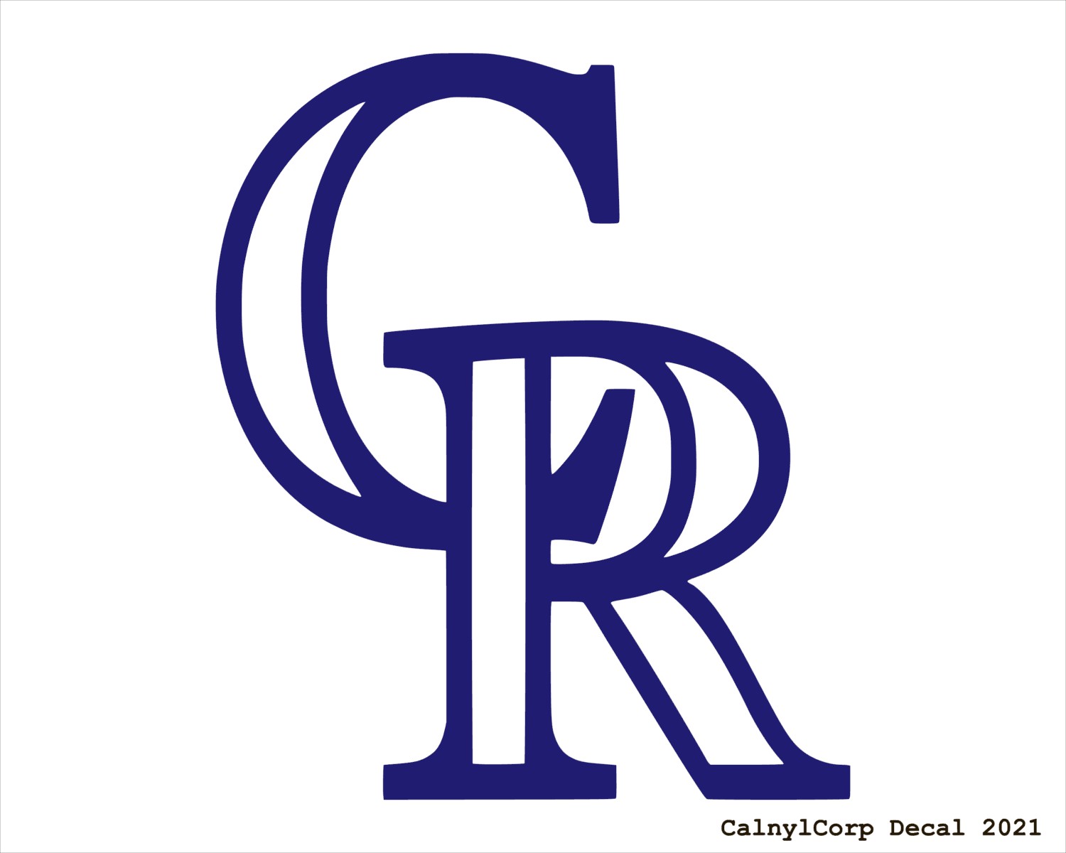 Colorado Rockies Vinyl Sticker Decals