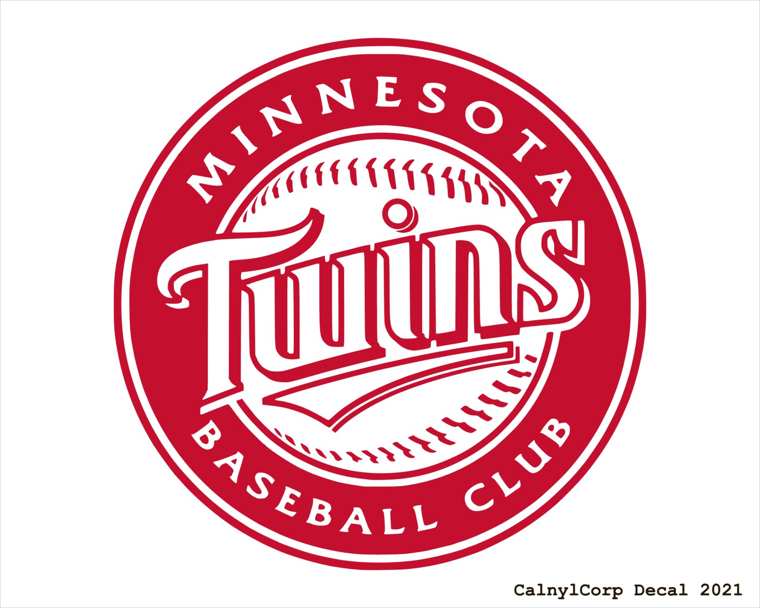 Minnesota Twins Vinyl Sticker Decals