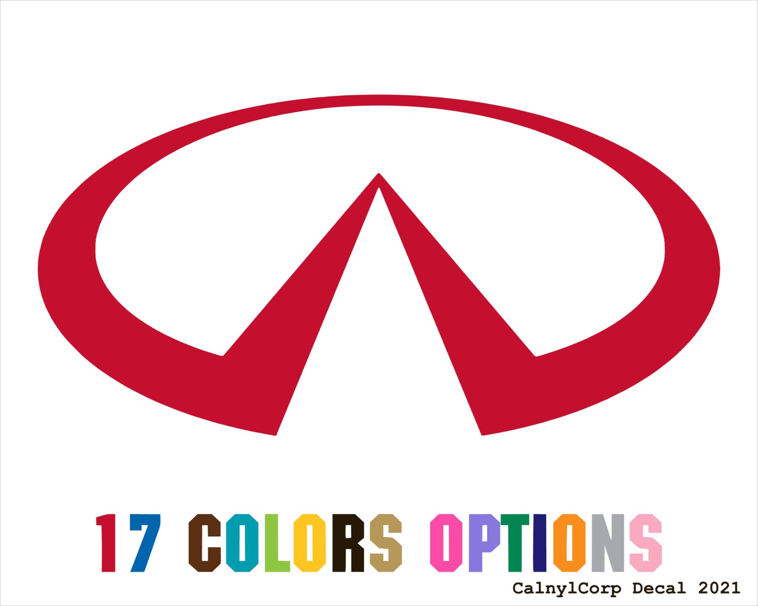 Infiniti Vinyl Sticker Decals