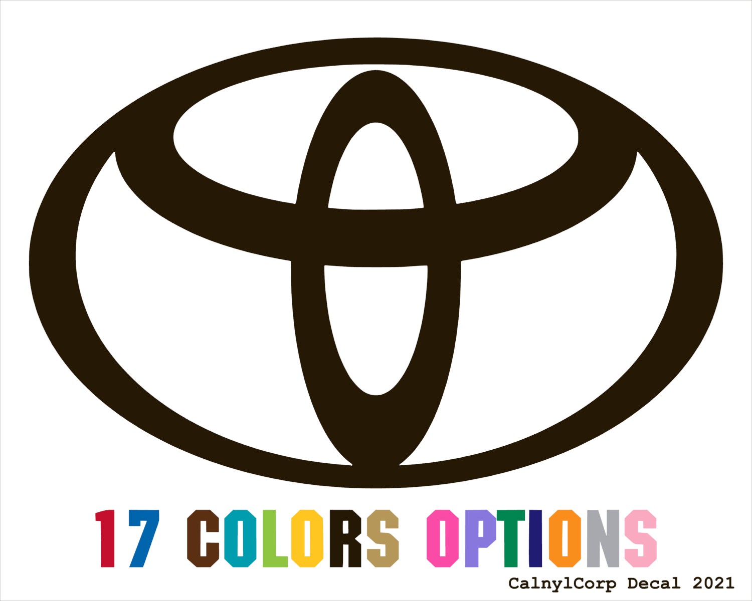 Toyota Vinyl Sticker Decals