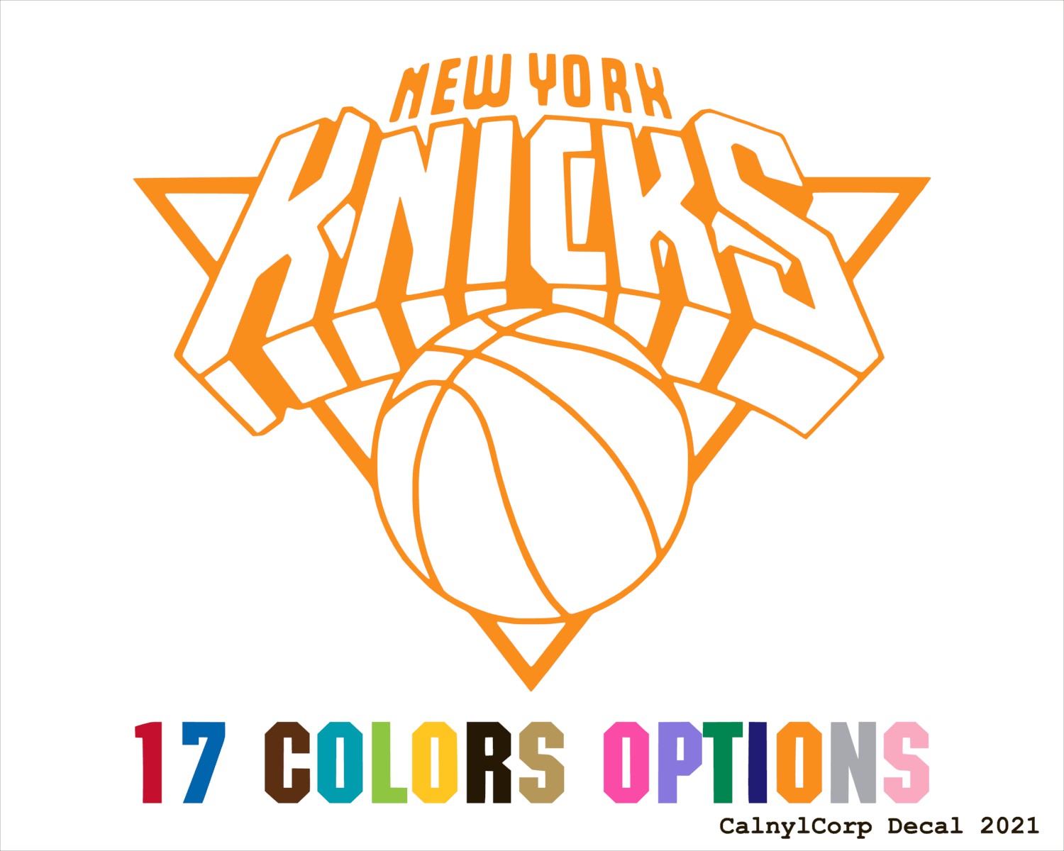 Knicks Logo Coloring Page