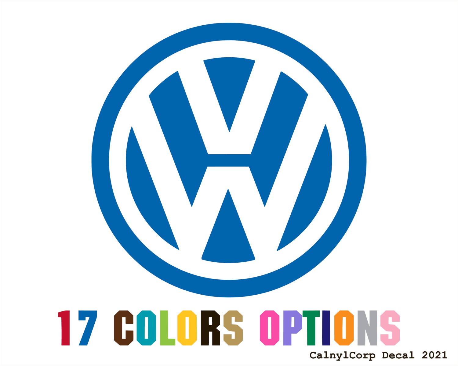 Volkswagen Vinyl Sticker Decals