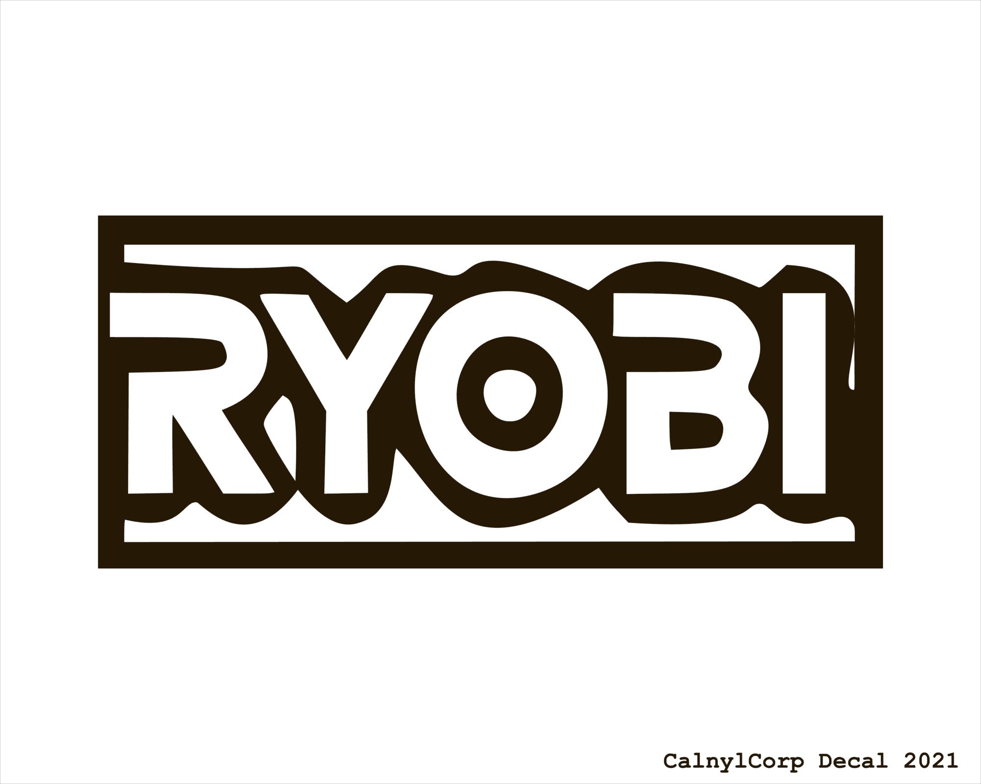 Ryobi Tools Vinyl Sticker Decals